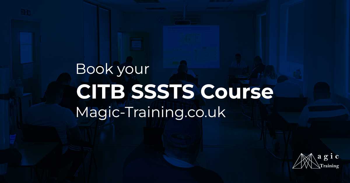 New CITB SSSTS Course - 2 Days - [ Fast Track ]