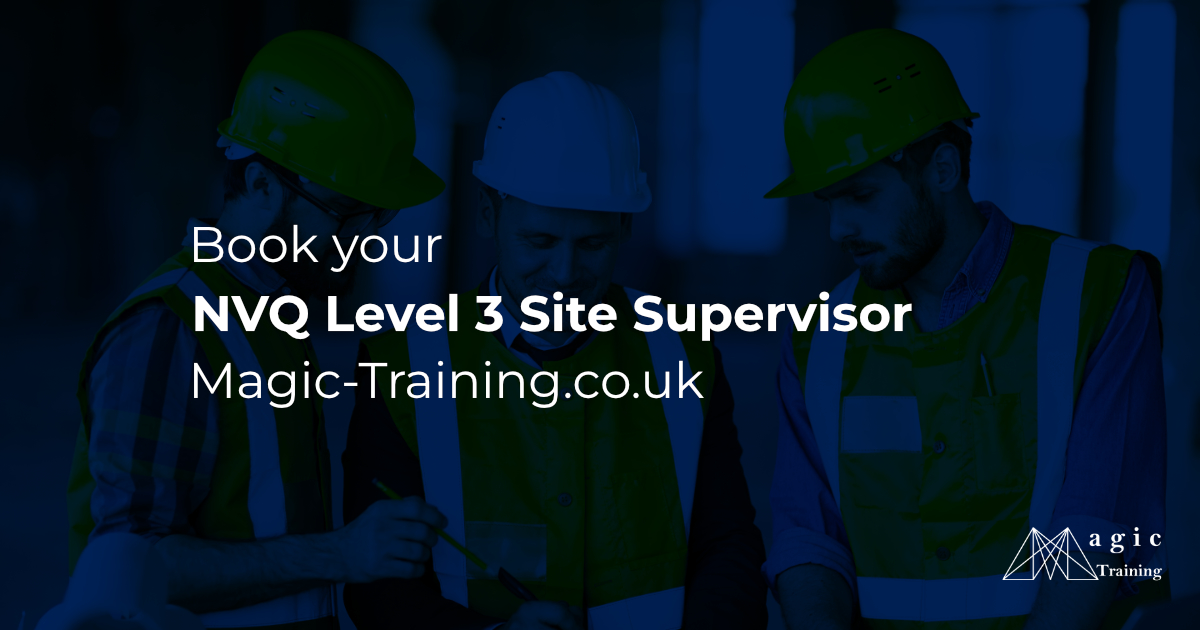 NVQ Level 3 Site Supervisor - [ Fast Track ]